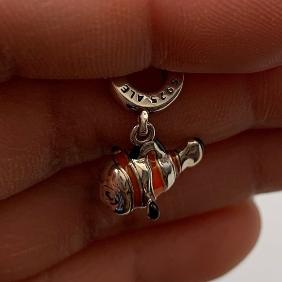 Jewelry | Nwot Disney Finding Nemo Dangle Enamel Charm Sterling Silver ...